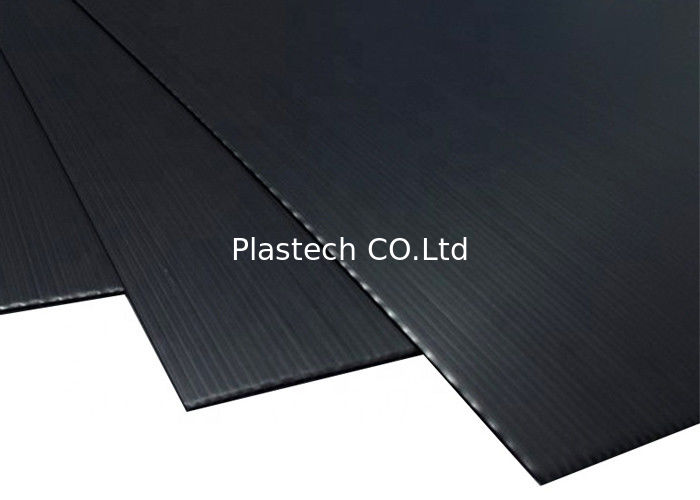 AkyLux Fluted Structure Twin Wall Polypropylene Sheets Correx