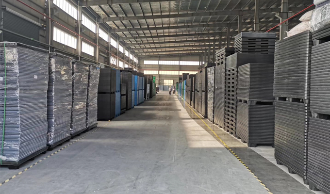 High GSM HDPE Lid Collapsible PP Akyboard Stackabox