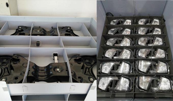 High GSM HDPE Lid Collapsible PP Akyboard Stackabox