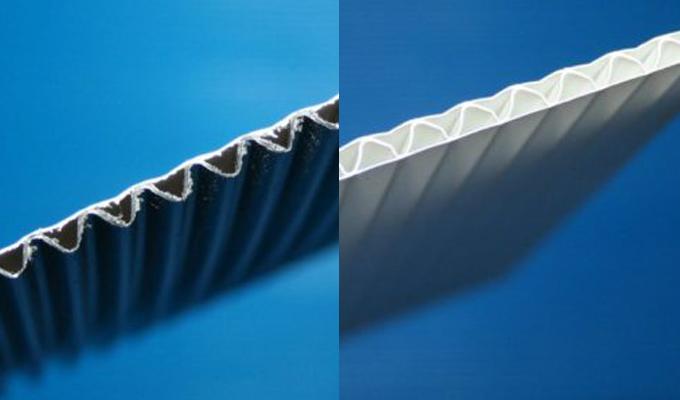 Flexible Packaging Plastic Polyethylene Corrugated Sheet
