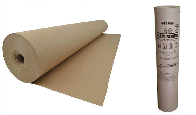 Paper Roll Builder Board Temporary Floor Protection